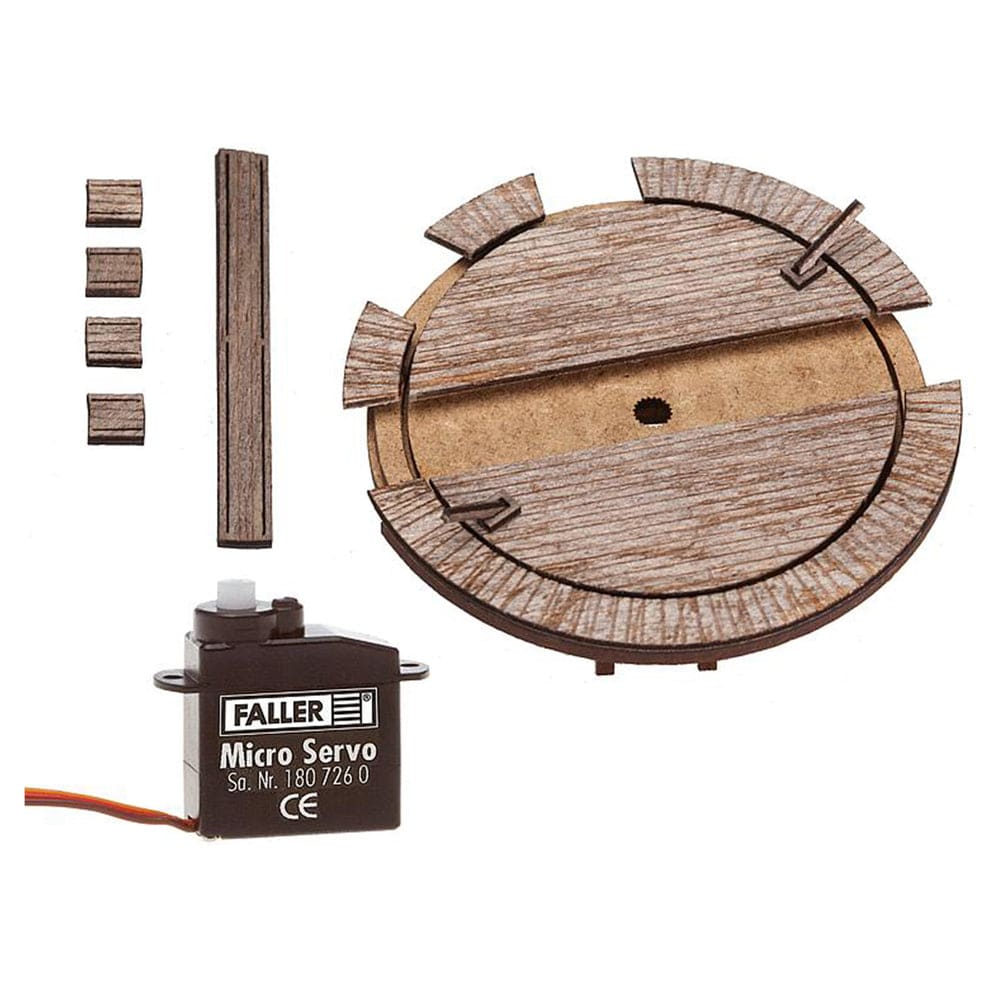 Faller N Small Wagon Turntable w/ Servo Drive – Hobbyco