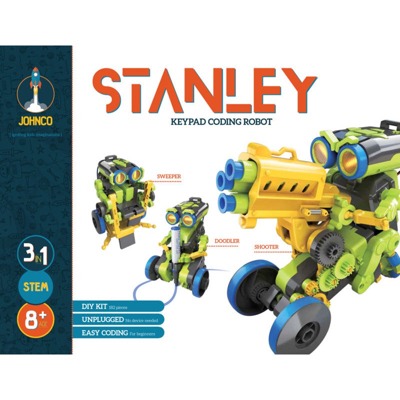 Stanley 3in1 Keypad Coding Robot