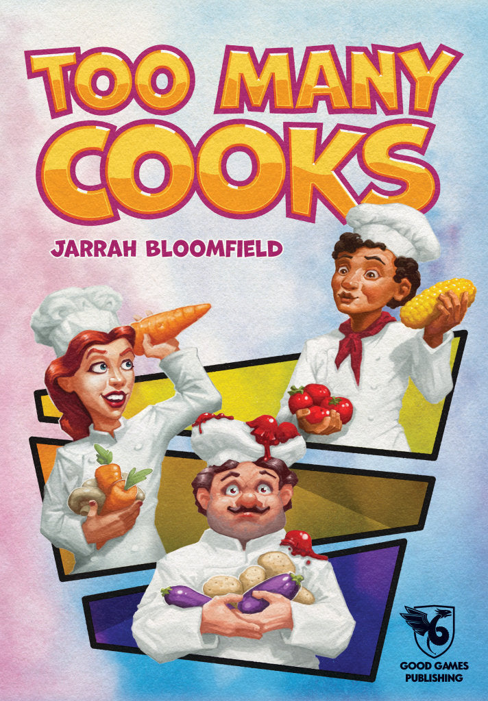 Good Games Publishing Too Many Cooks | Hobbyco Est.1935