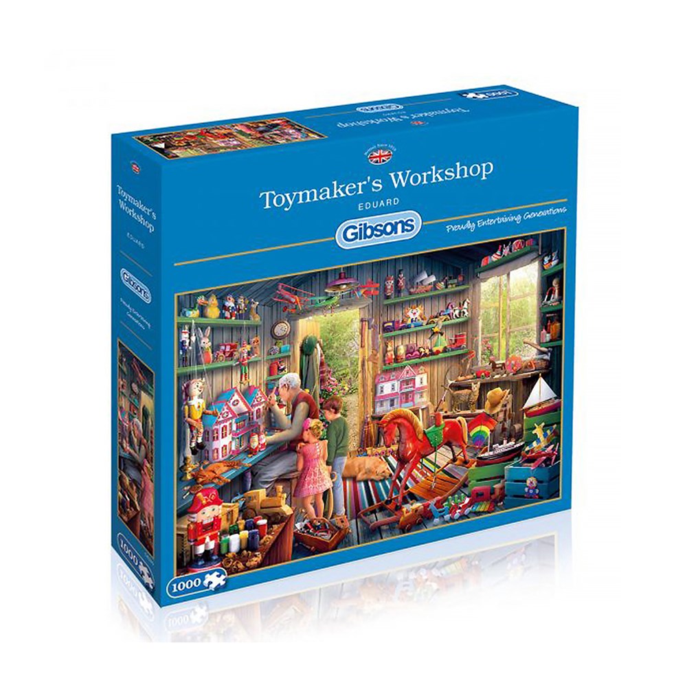 Gibsons 1000pc Toymakers Workshop – Hobbyco