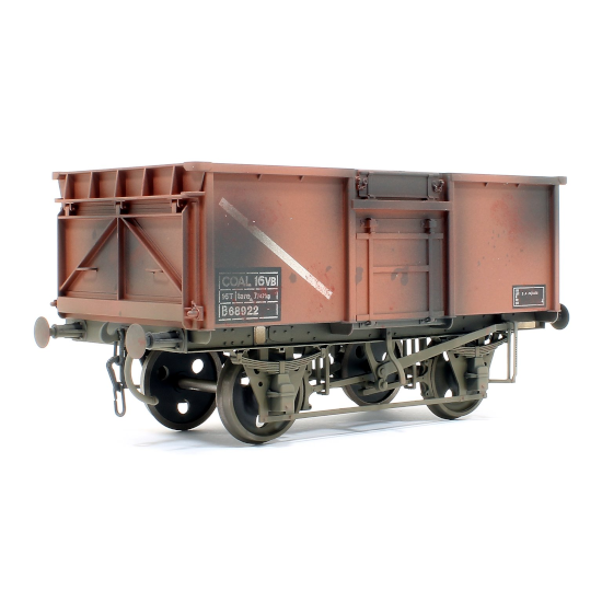 Peco N Gauge 16 Ton Mineral Wagon BR Bauxite Weathered – Hobbyco