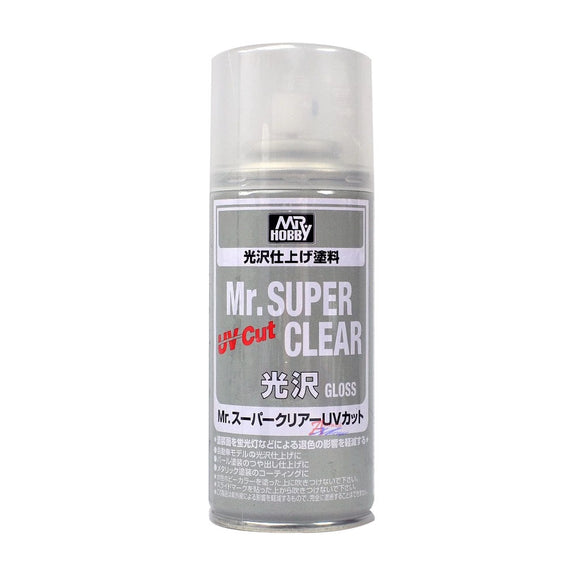 GSI Creos Mr Super Clear UV Cut Gloss 170ml Spray – Hobbyco