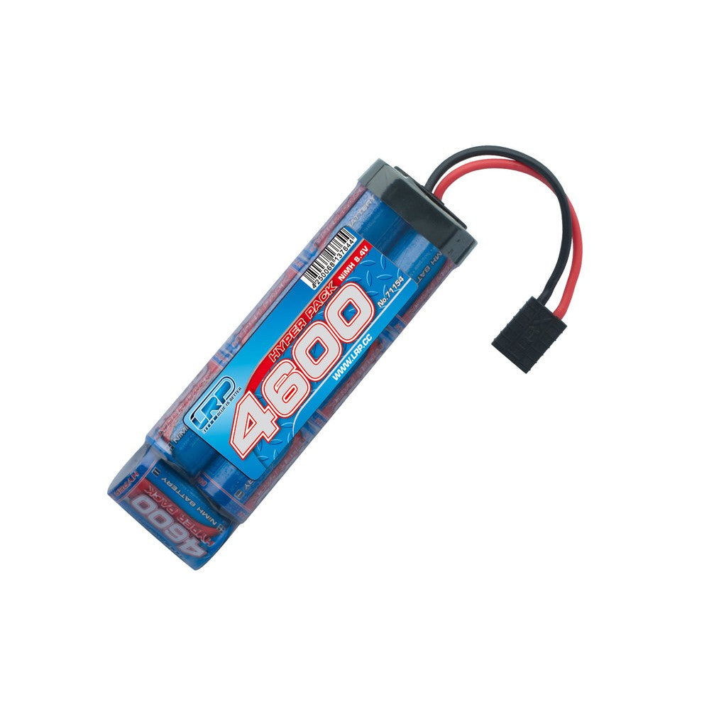 71154 Hyper Pack 4600 8.4V 7cell Straight Traxxas TRX plug NiMH Stickp