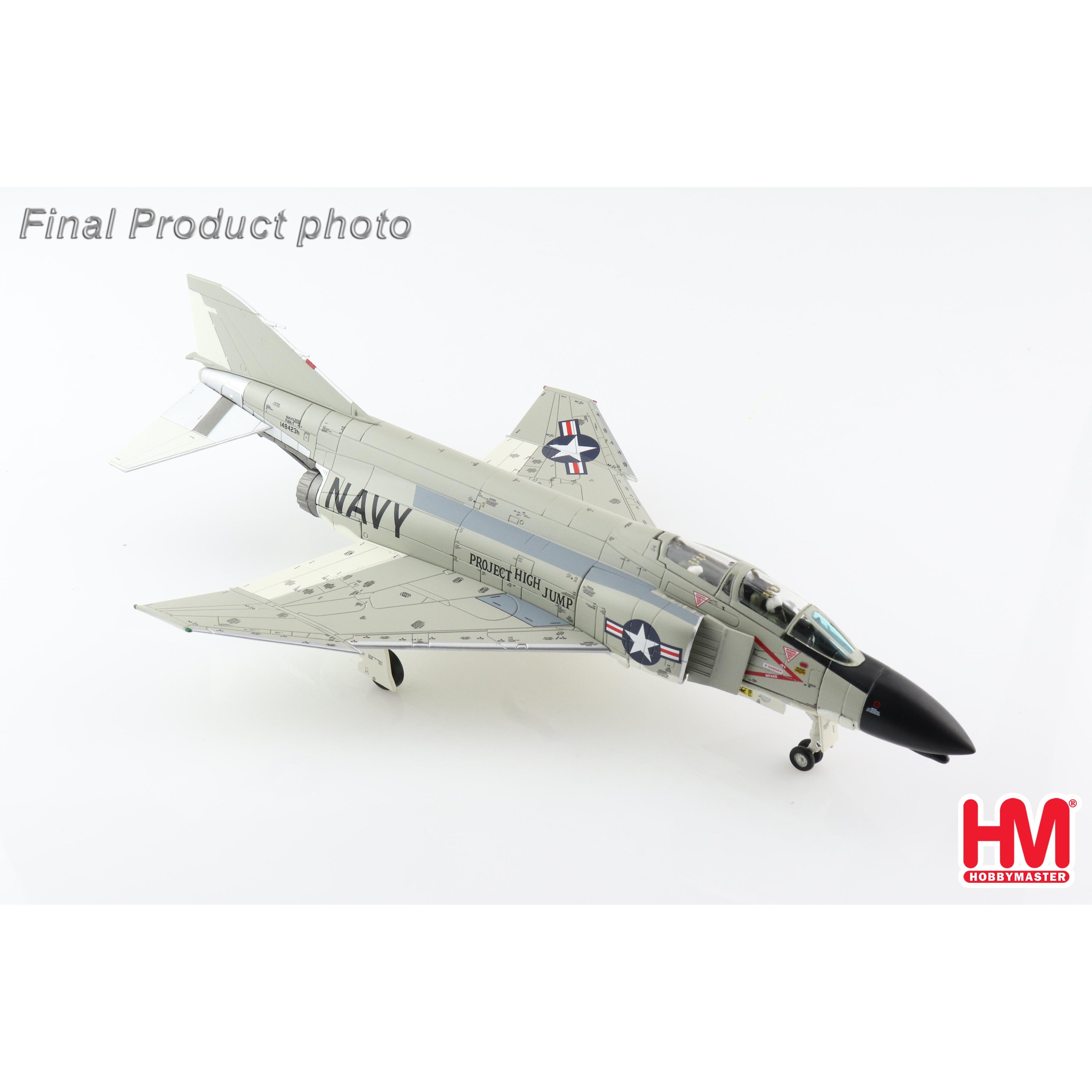 1/72 F4H1 Phantom II Project High Jump 148423h Test Pilot Lt Cmdr John