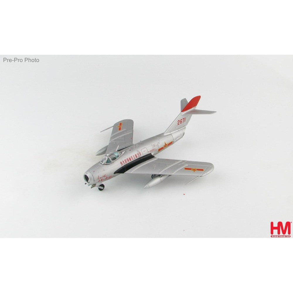 1/72 J5 Jet Fighter Red 2671 China Air Force (PLAAF) 1960s