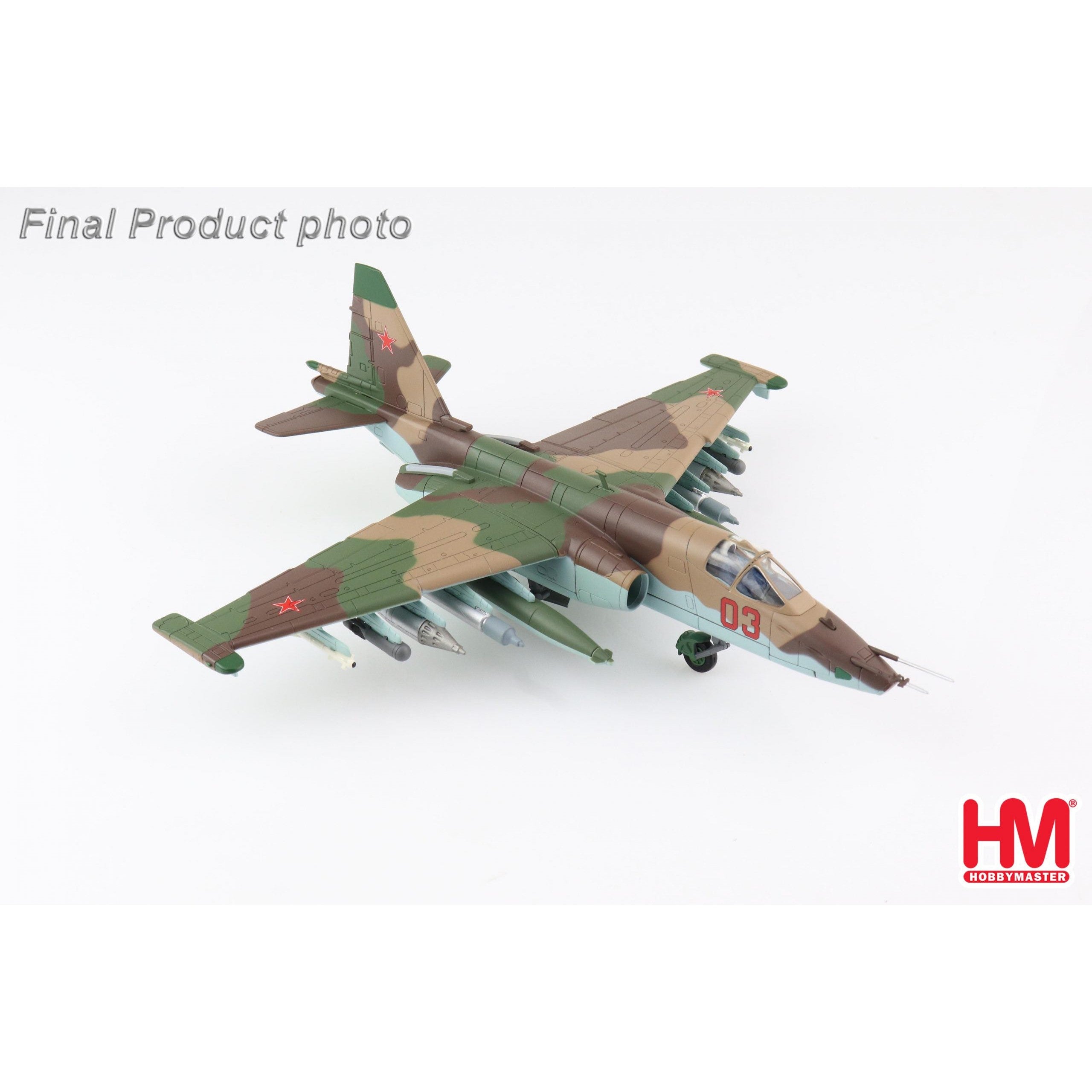 1/72 Su25K Frogfoot Red 03 flown by Lt. Col. Alexander Rutskoy 4th Aug