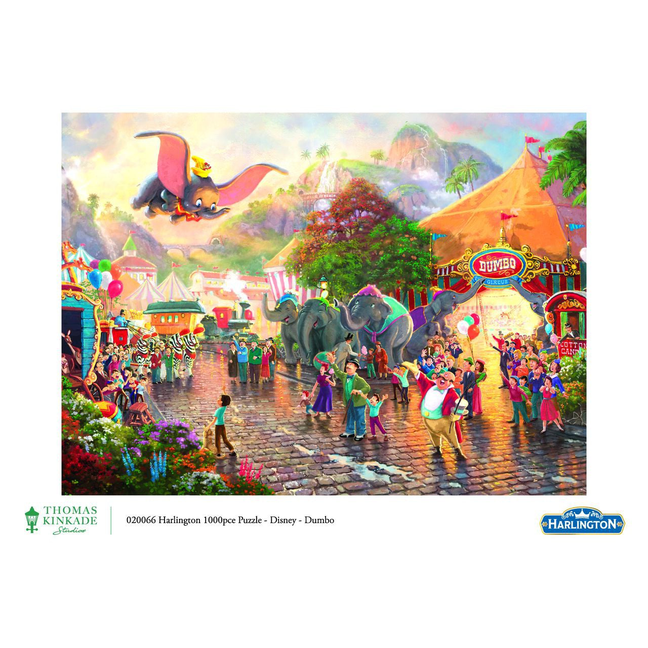 1000pc Thomas Kinkade: Disney Dumbo Puzzle