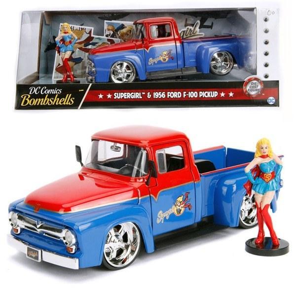 Jada 1/24 Super Girl w/1956 Ford F100 – Hobbyco