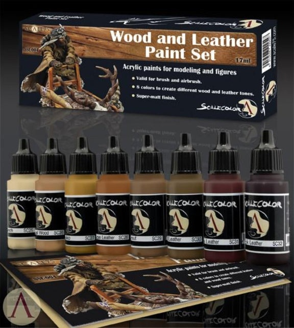 Scale 75 Scale 75 Scalecolor Wood and Leather Paint Set – Hobbyco