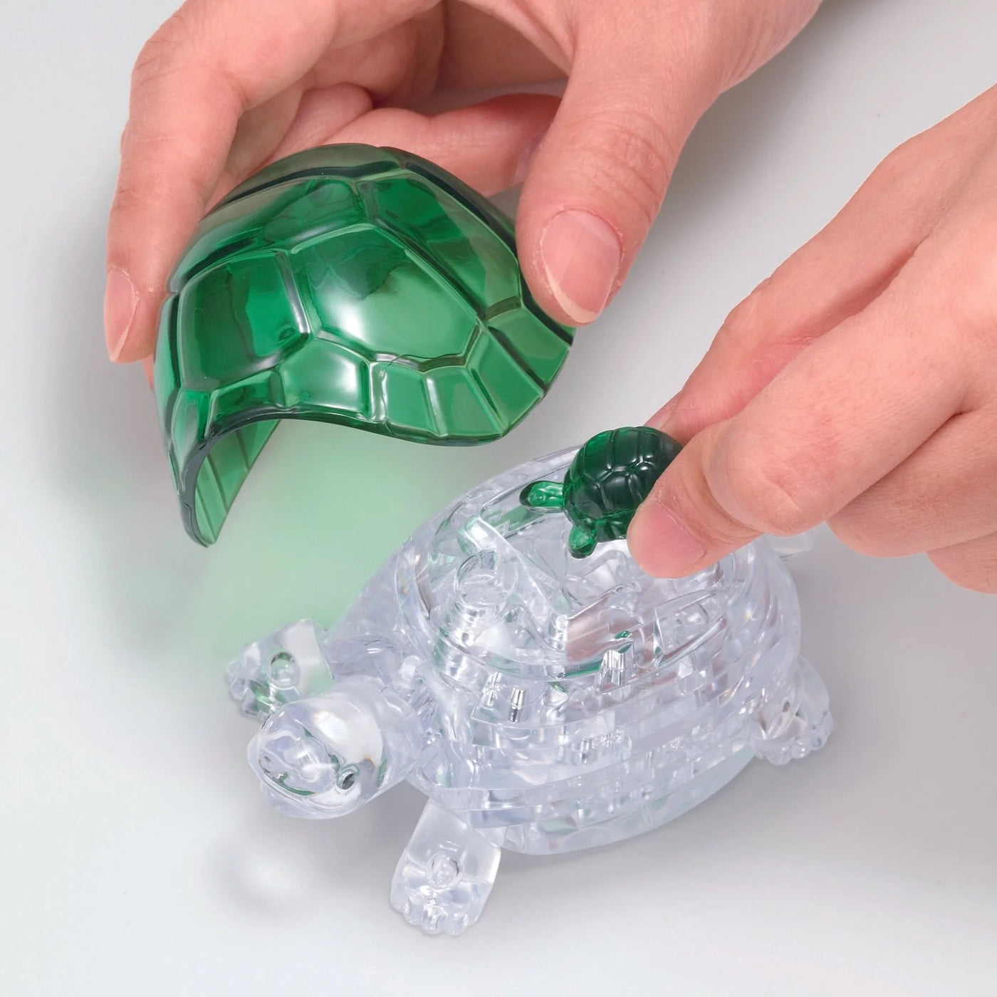 3D Crystal Puzzle: Turtles