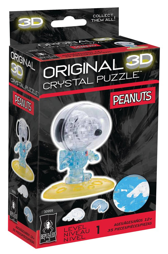 BePuzzled 3D Snoopy Astronaut Crystal Puzzle – Hobbyco