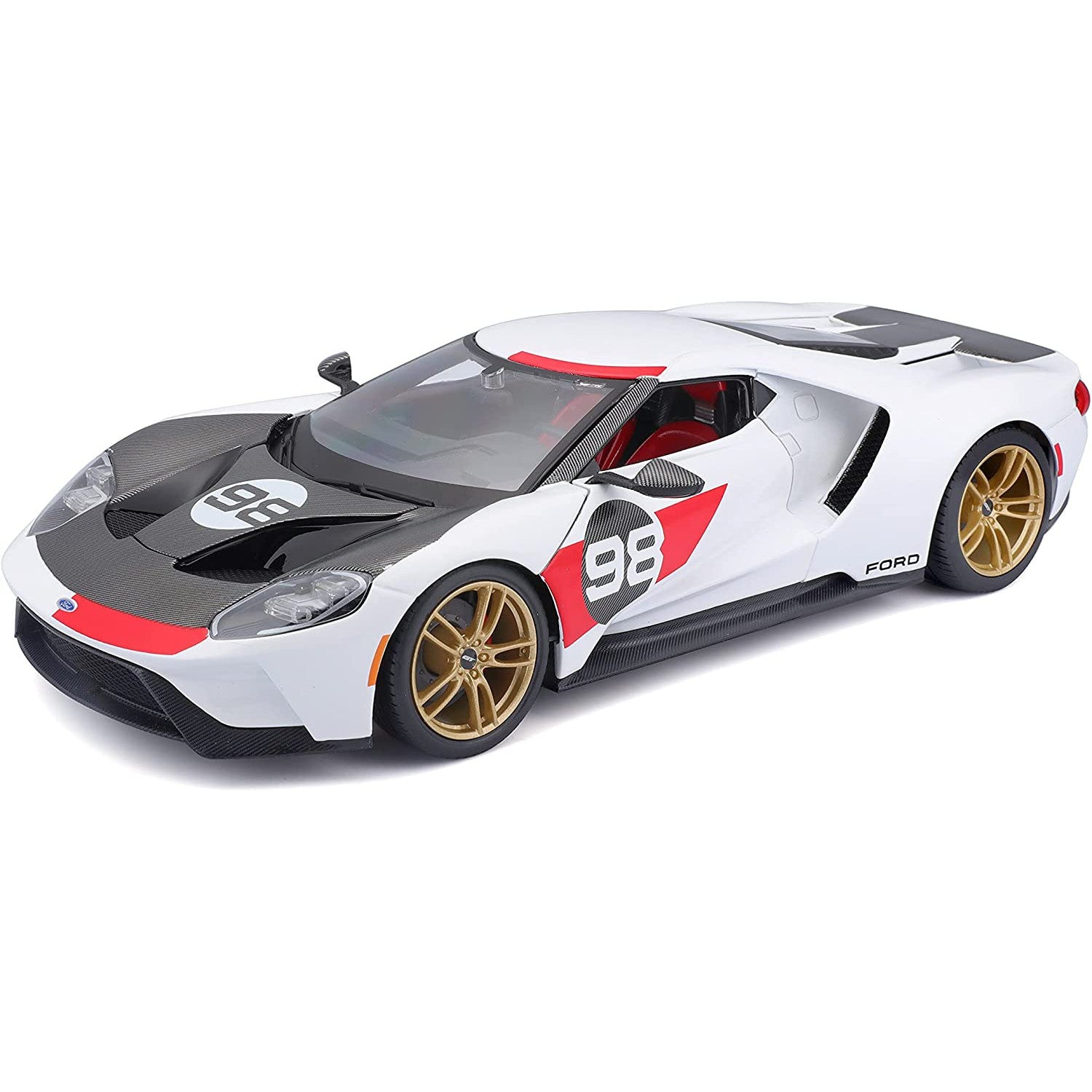 1/18 2021 Ford GT Heritage Series #98 – Hobbyco