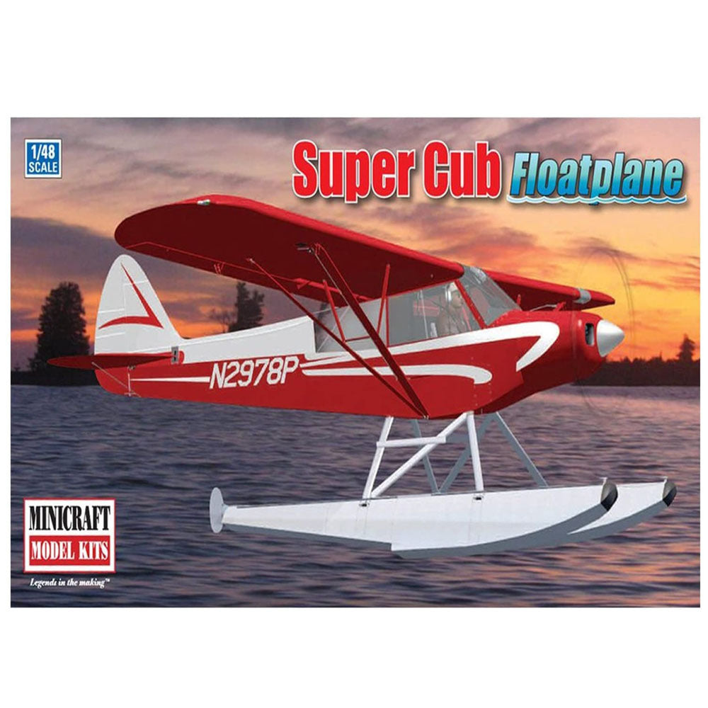 1/48 Piper Super Cub Float Plane – Hobbyco