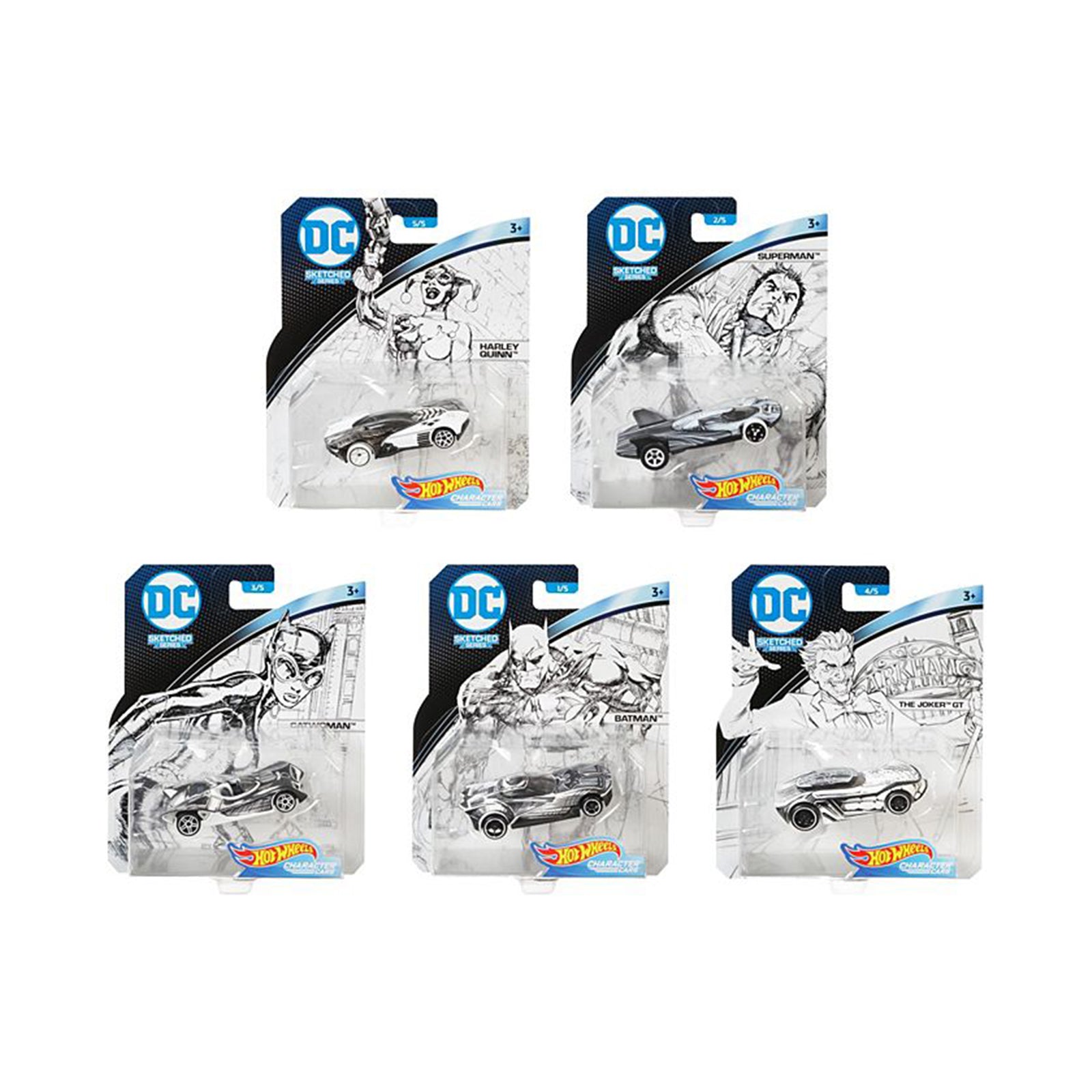 Hot Wheels DC Character Cars Asst. – Hobbyco
