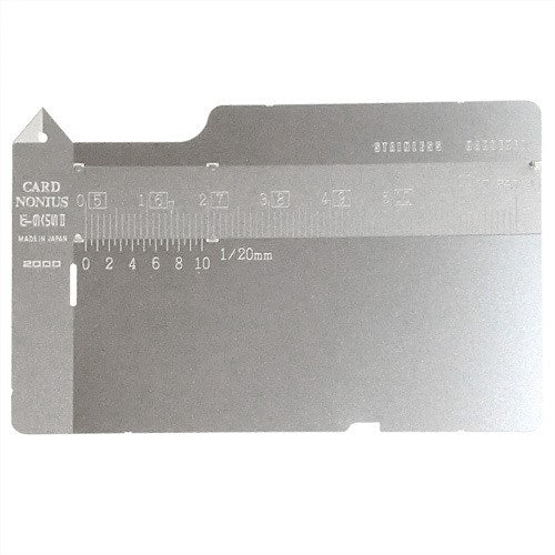 Eiger Tool Card Calipers – Hobbyco