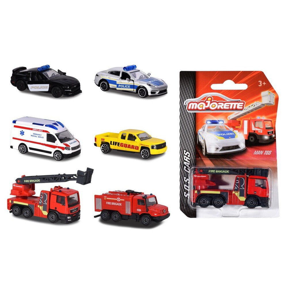 Majorette SOS Car (Asst.) – Hobbyco