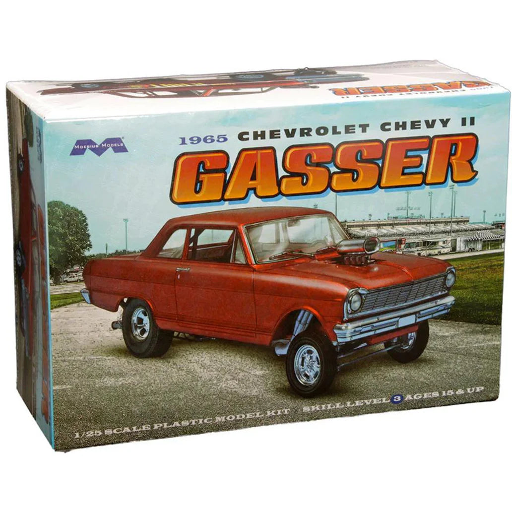 Moebius 1/25 1965 Chevy II Gasser Plastic Model Kit – Hobbyco