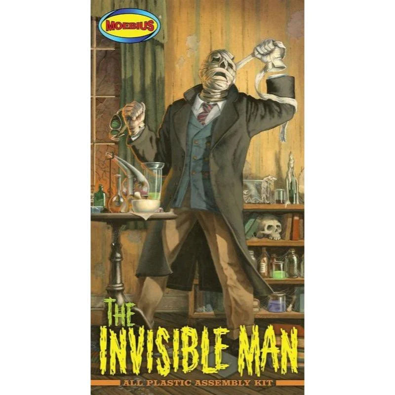 Moebius 903 1/8 Invisible Man new package Plastic Model Kit – Hobbyco