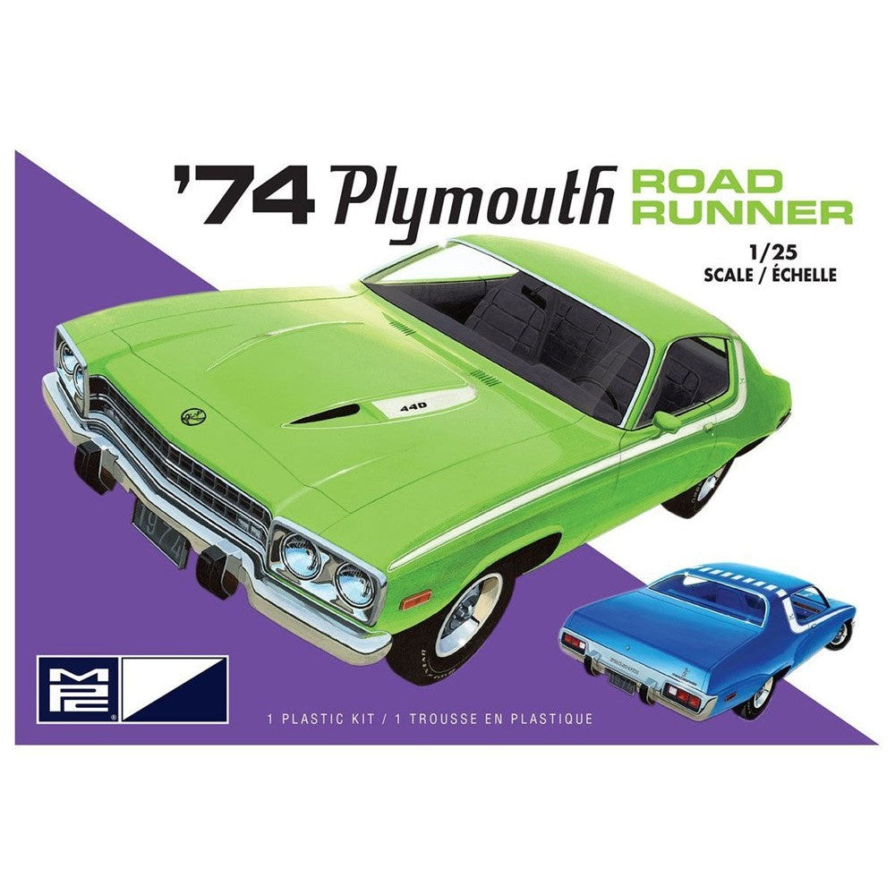 MPC 920M 1/25 1974 Plymouth Road Runner Plastic Model Kit – Hobbyco