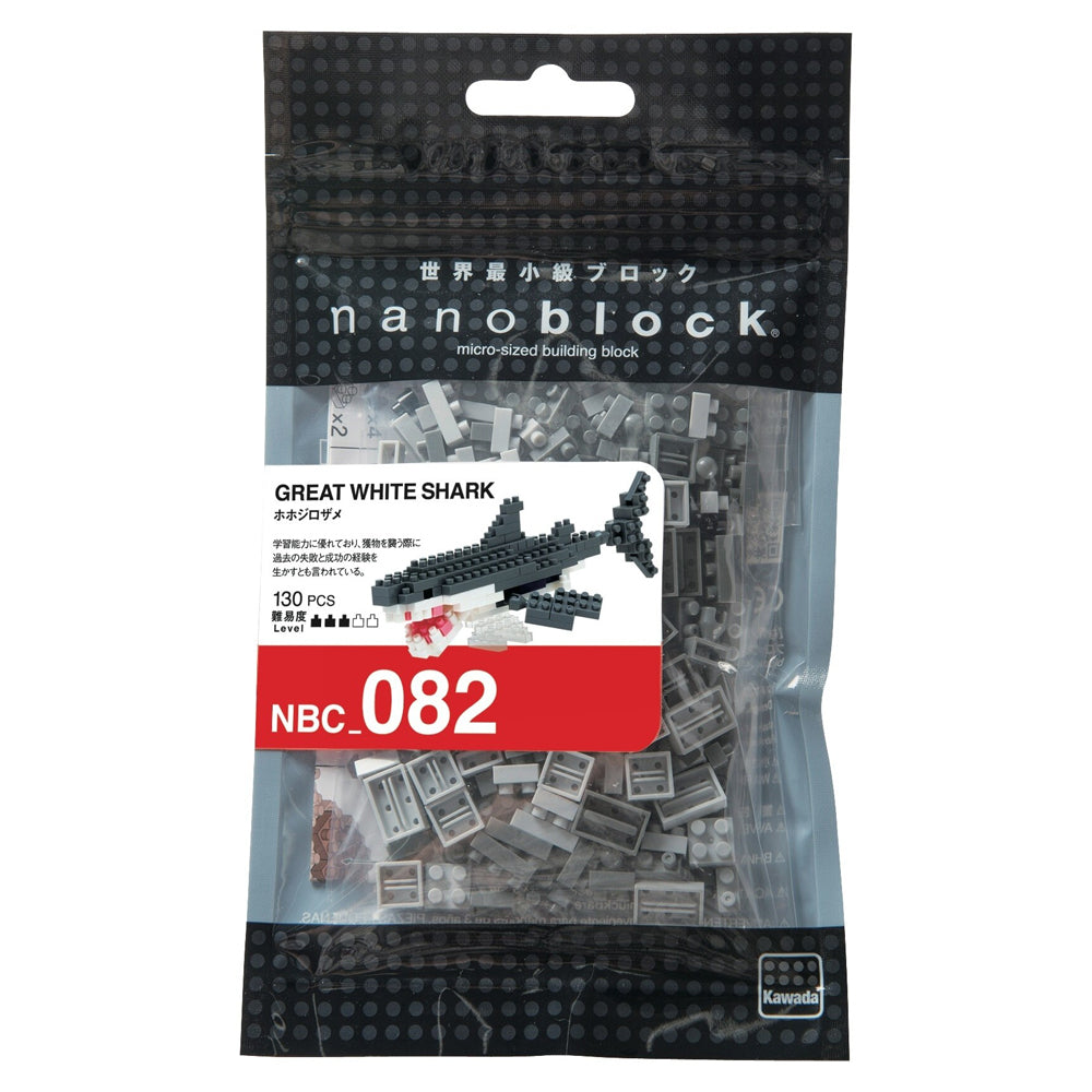 Nanoblock Great White Shark | Hobbyco - Est.1935