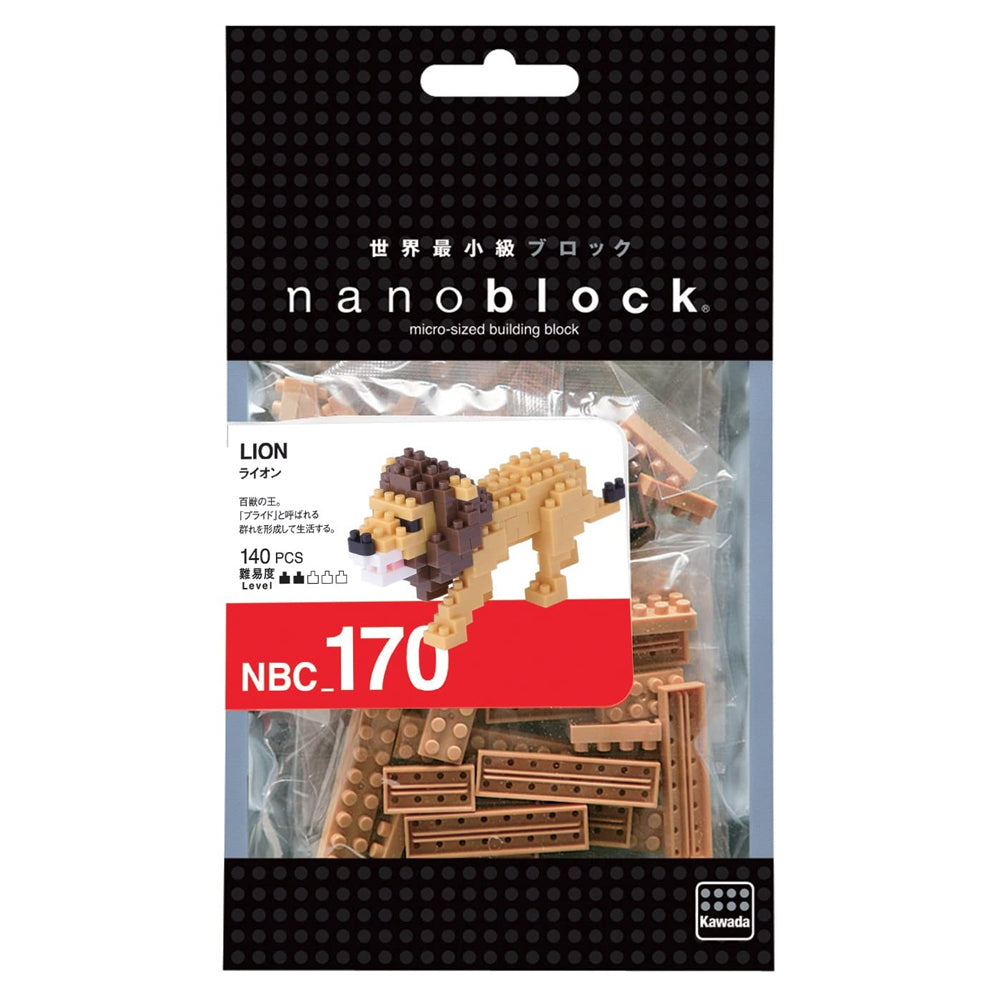 Nanoblock Lion | Hobbyco - Est.1935