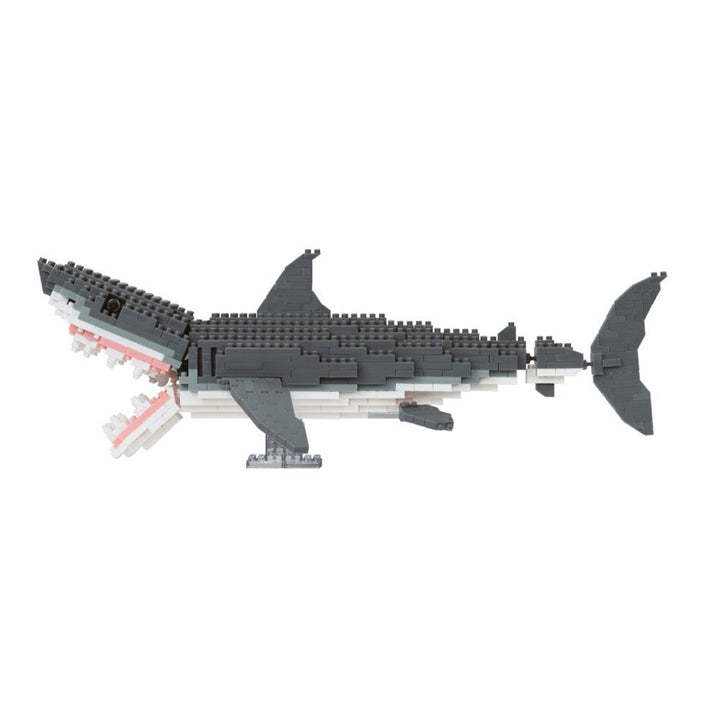 Nanoblock Animal Deluxe Great White Shark – Hobbyco
