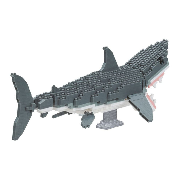 Nanoblock Animal Deluxe Great White Shark – Hobbyco