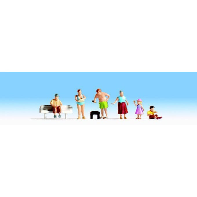 Noch HO Family Meier At BBQ