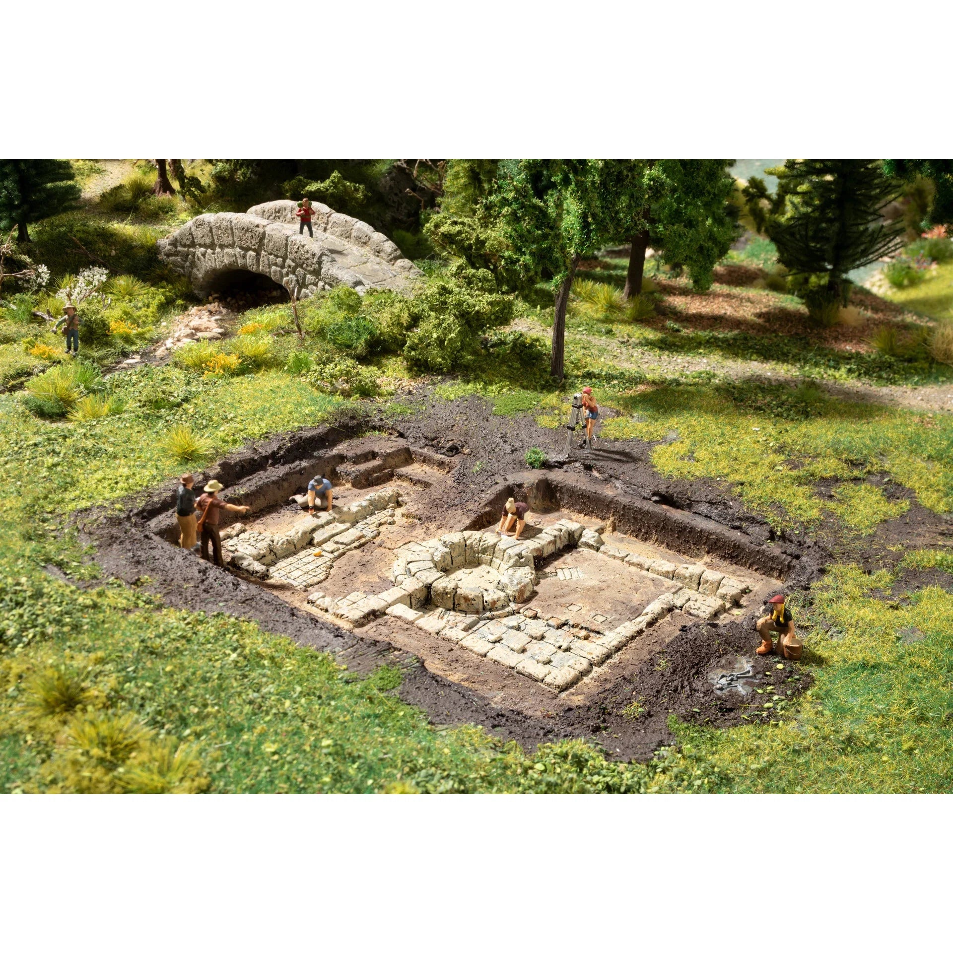 Noch HO Roman Baths Excavation – Hobbyco