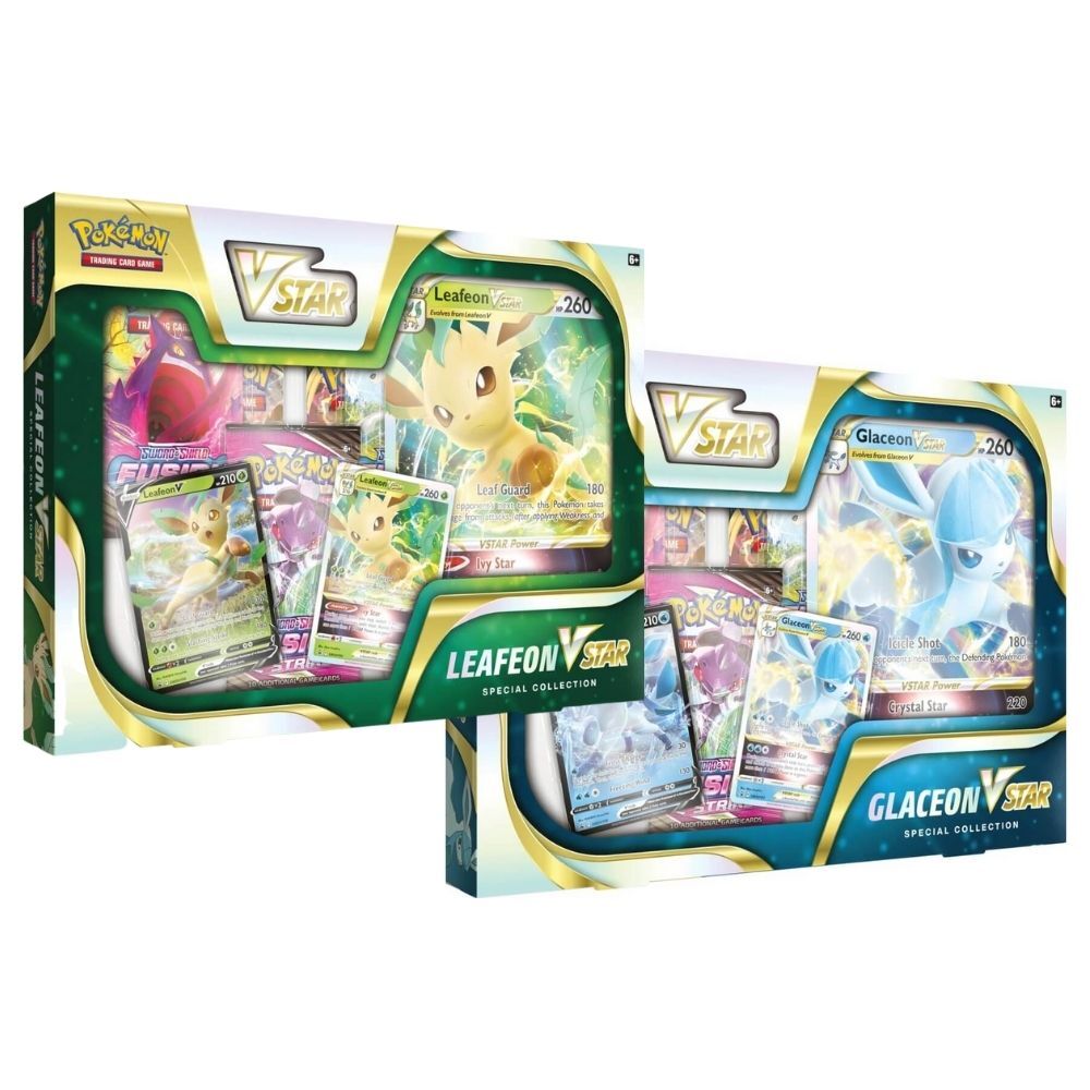 Pokemon TCG Leafeon VSTAR/Glaceon VSTAR Special Collection – Hobbyco