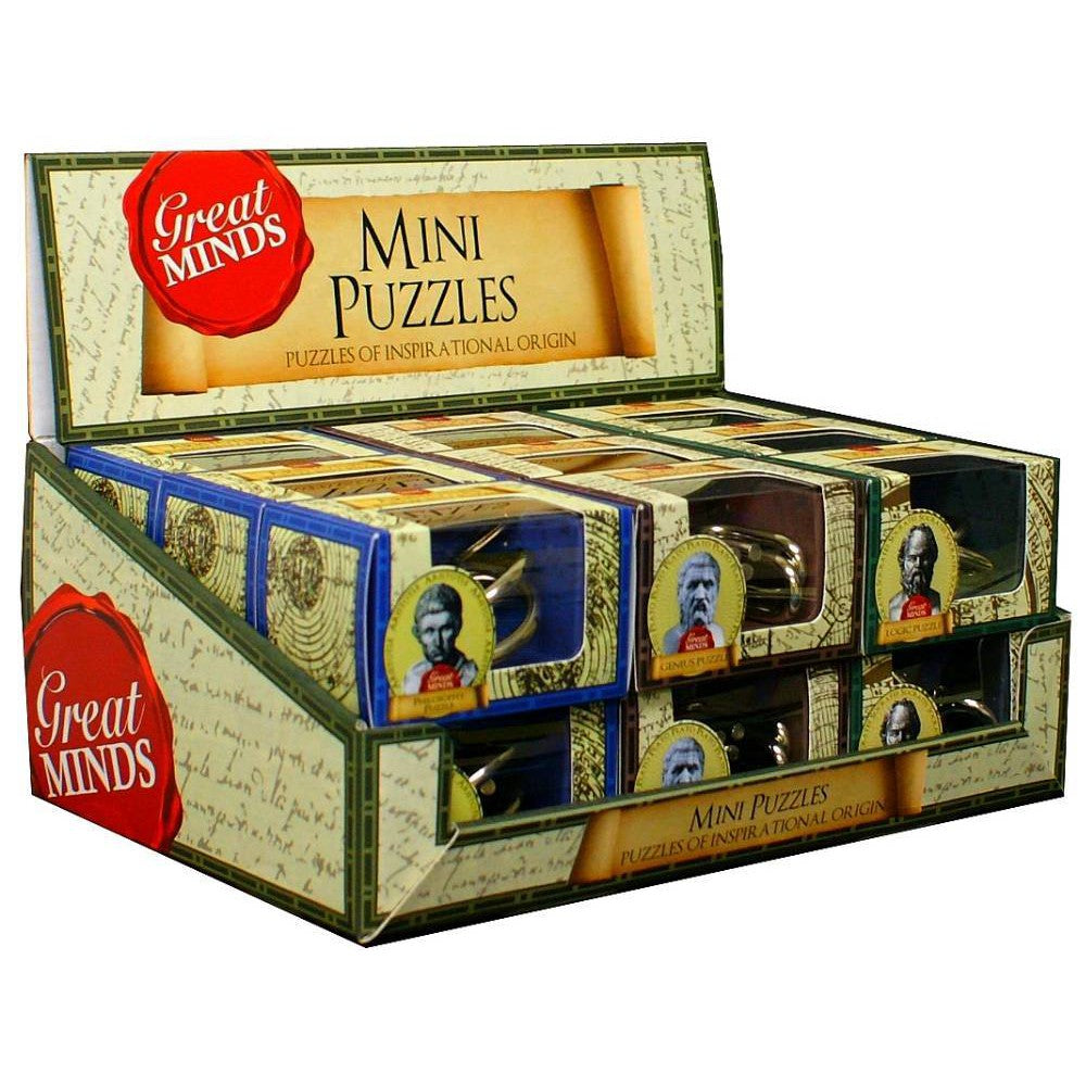 TBC Great Minds Mini Metal Puzzle Asst.