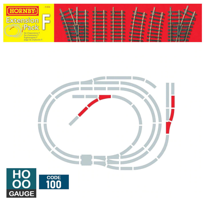 Hornby Track Extension Pack F – Hobbyco