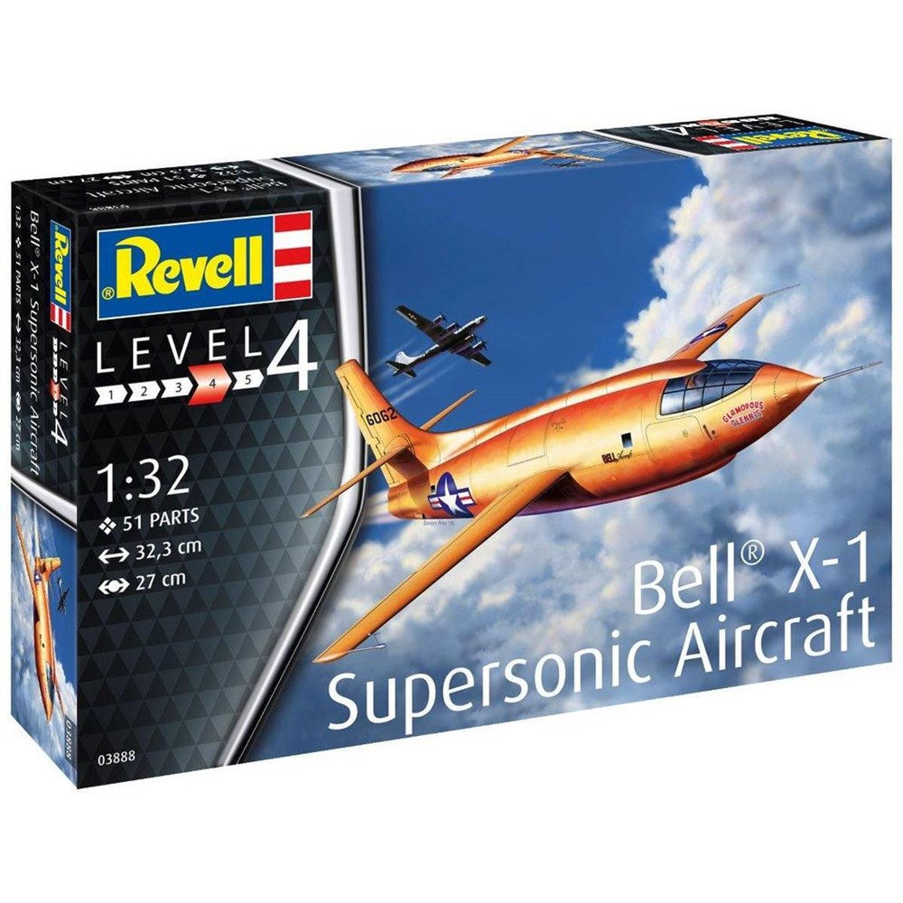 Revell 1/32 Bell X1 Supersonic Aircraft – Hobbyco