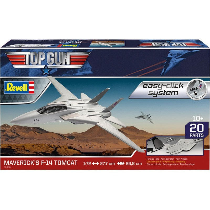 Revell 1/72 Top Gun F14 Tomcat Top Gun EasyClick System