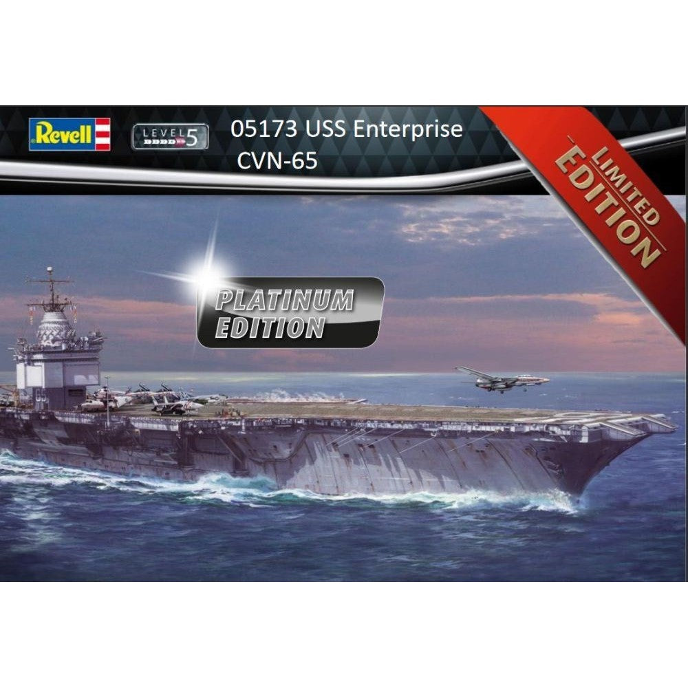 Revell 1/400 USS Enterprise CVN65 Platinum Edition