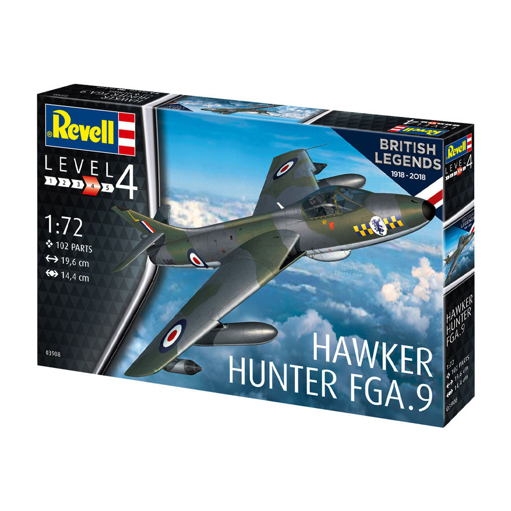 Revell 1/72 Hawker Hunter FGA.9 Model Set – Hobbyco