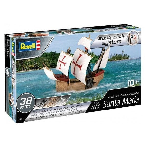 Revell 1/350 Santa Maria Model Set EasyClick System