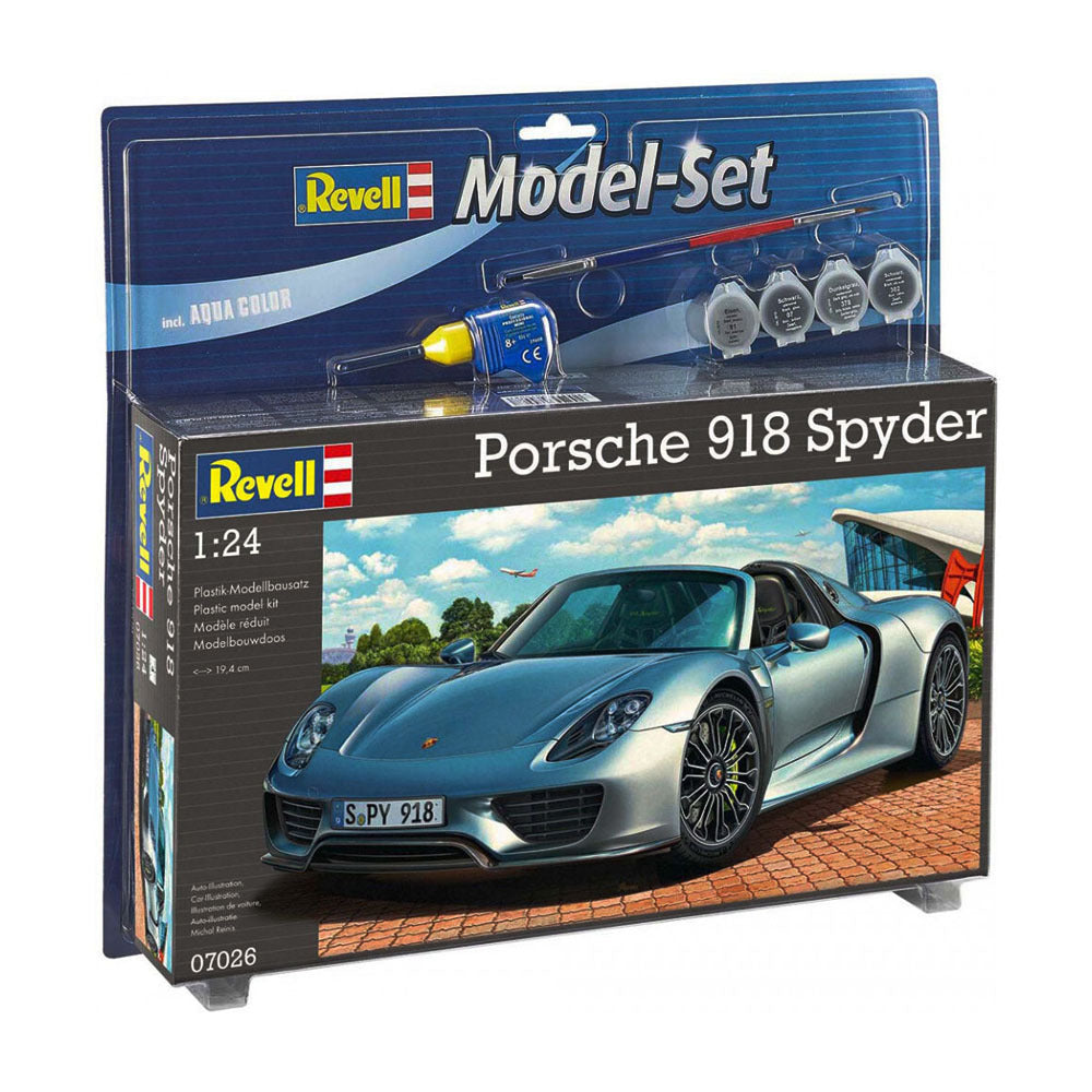 Revell 1/24 Porsche 918 Spyder Model Set – Hobbyco
