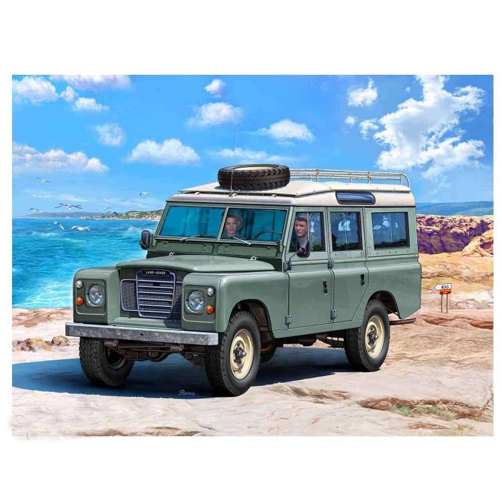 Revell Build the Revell 1/24 Station Wagon Land Rover Series III LWB ...