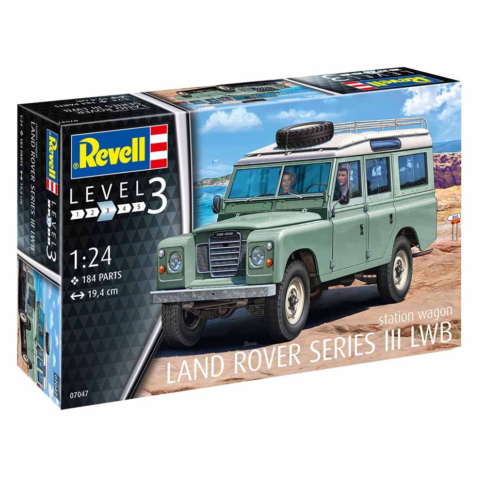 1/24 Land Rover Series III LWB Station Wagon Model Set – Hobbyco