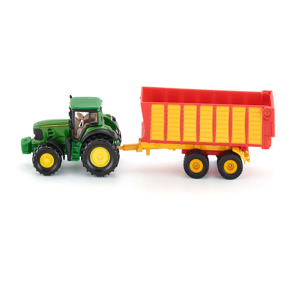 Siku John Deere with Silage Trailer – Hobbyco