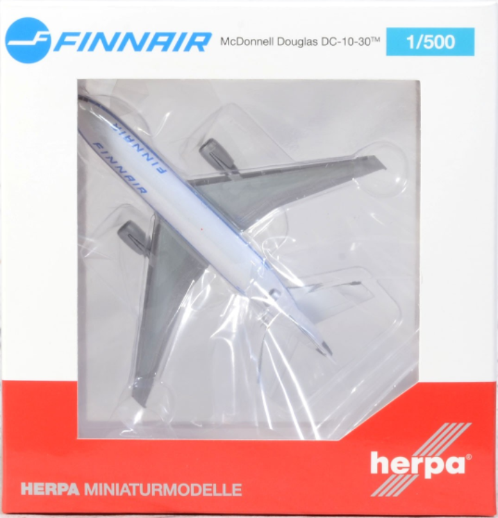 Herpa 1/500 Finnair McDonnell Douglas DC1030 – Hobbyco