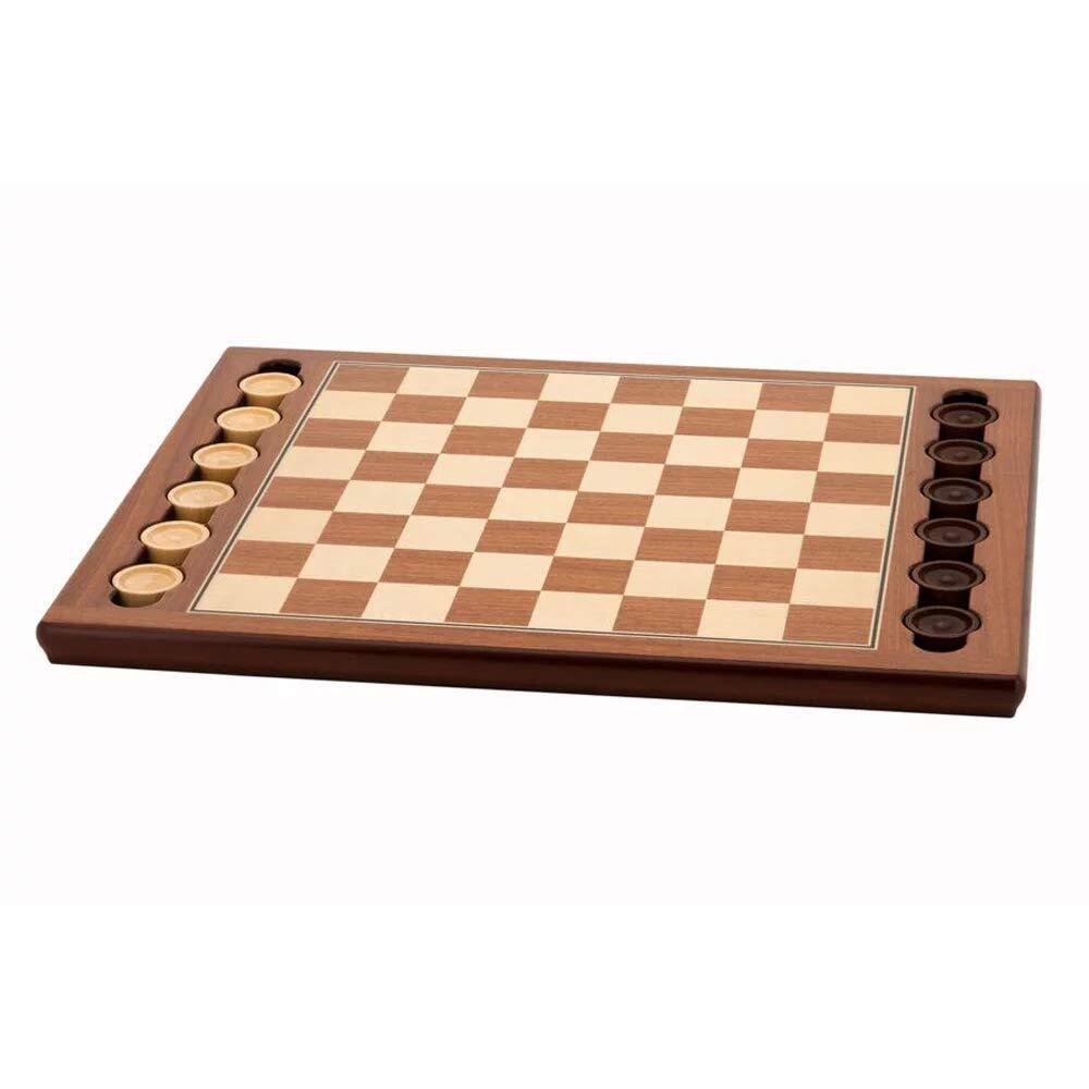 TBC Checker Set w/ Wood Finish