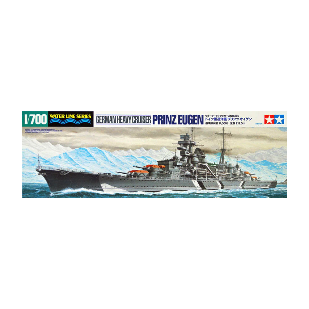 Tamiya 1/700 Prinz Eugen German Cruiser – Hobbyco