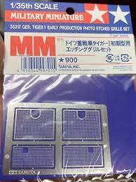 Tamiya 1/35 Tiger I PhotoEtch Grille Set – Hobbyco