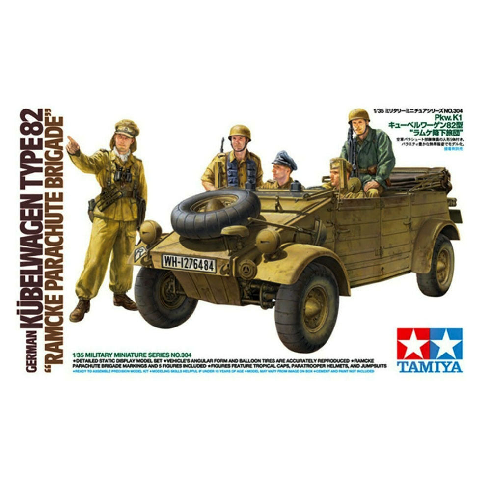 Tamiya 1/35 KUBELWAGEN TYPE82 RAMCKE – Hobbyco