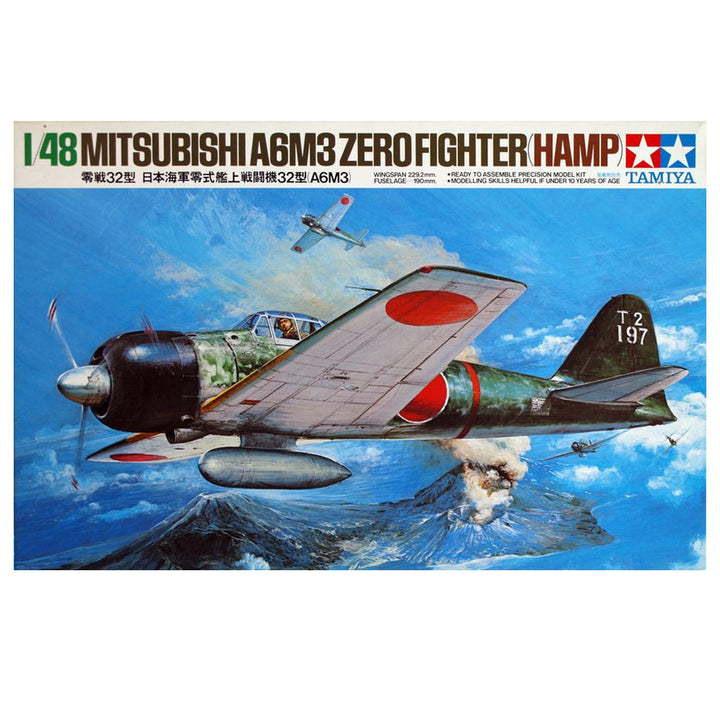 Tamiya 1/48 Mitsubishi A6M3 Zero Fighter Hamp – Hobbyco