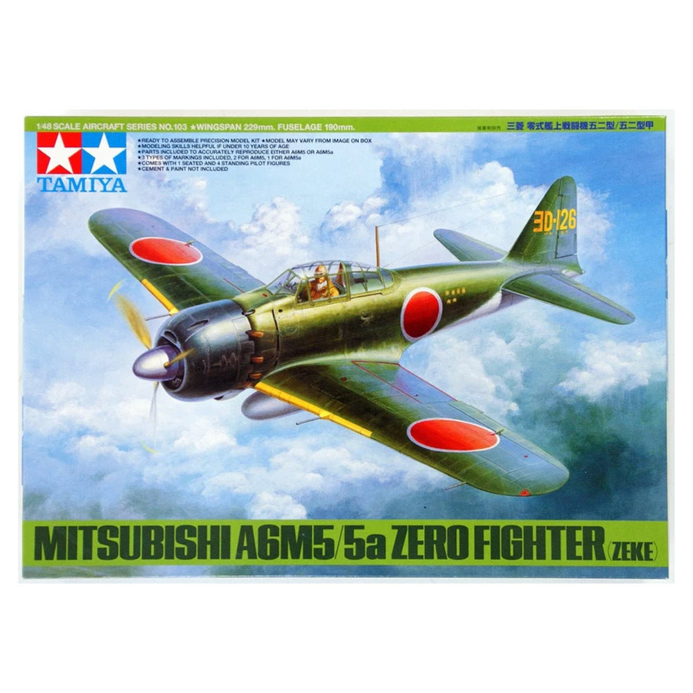 Tamiya 1/48 Mitsubishi A6M5/5a Zero Fighter (Zeke) – Hobbyco