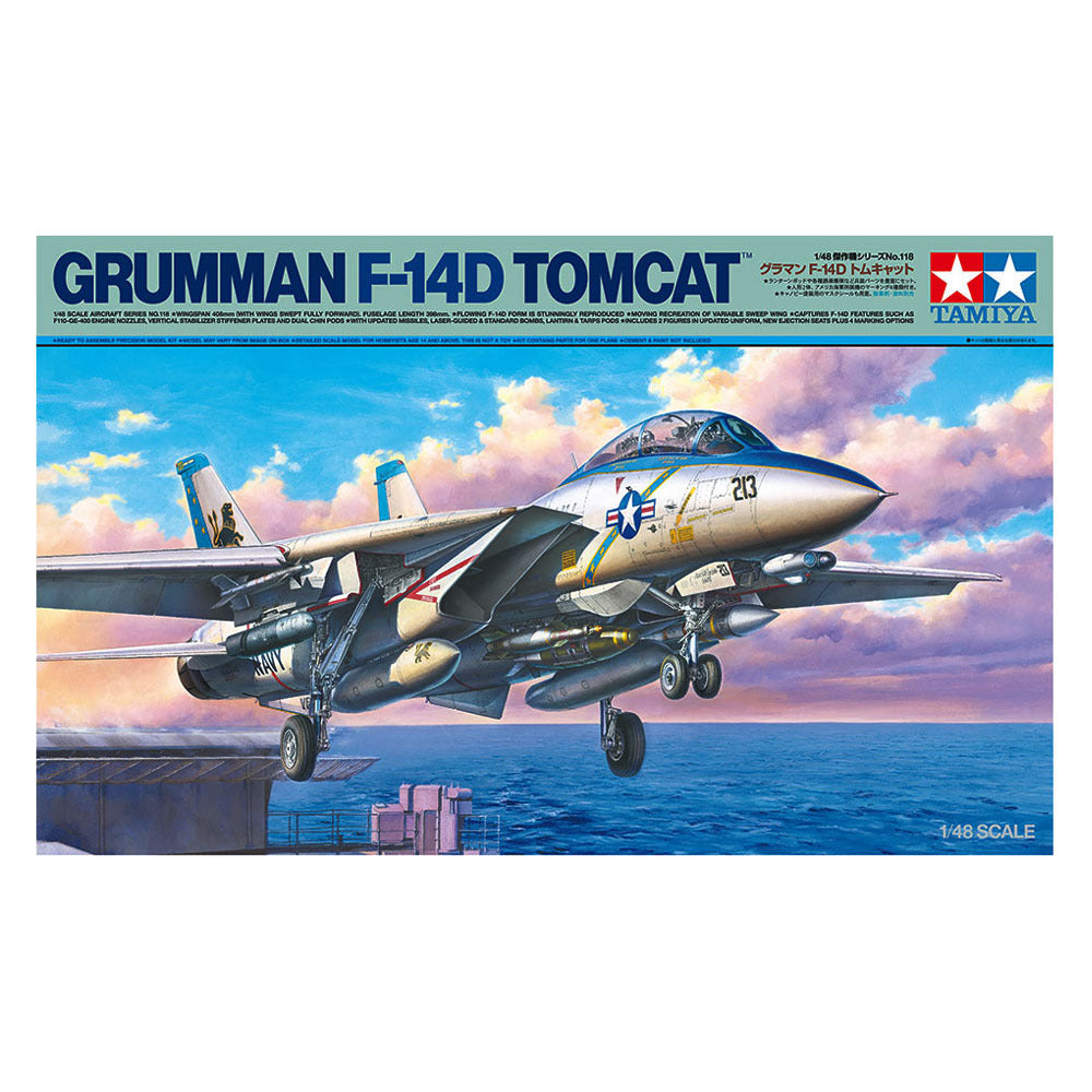 Tamiya 1/48 Grumman F14D Tomcat – Hobbyco