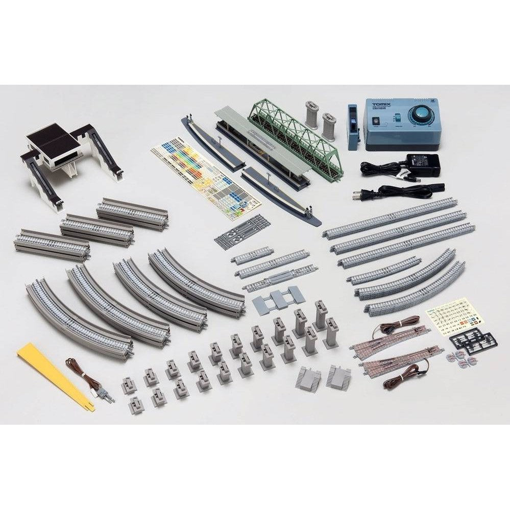 Canted Track Basic Set Layout CA